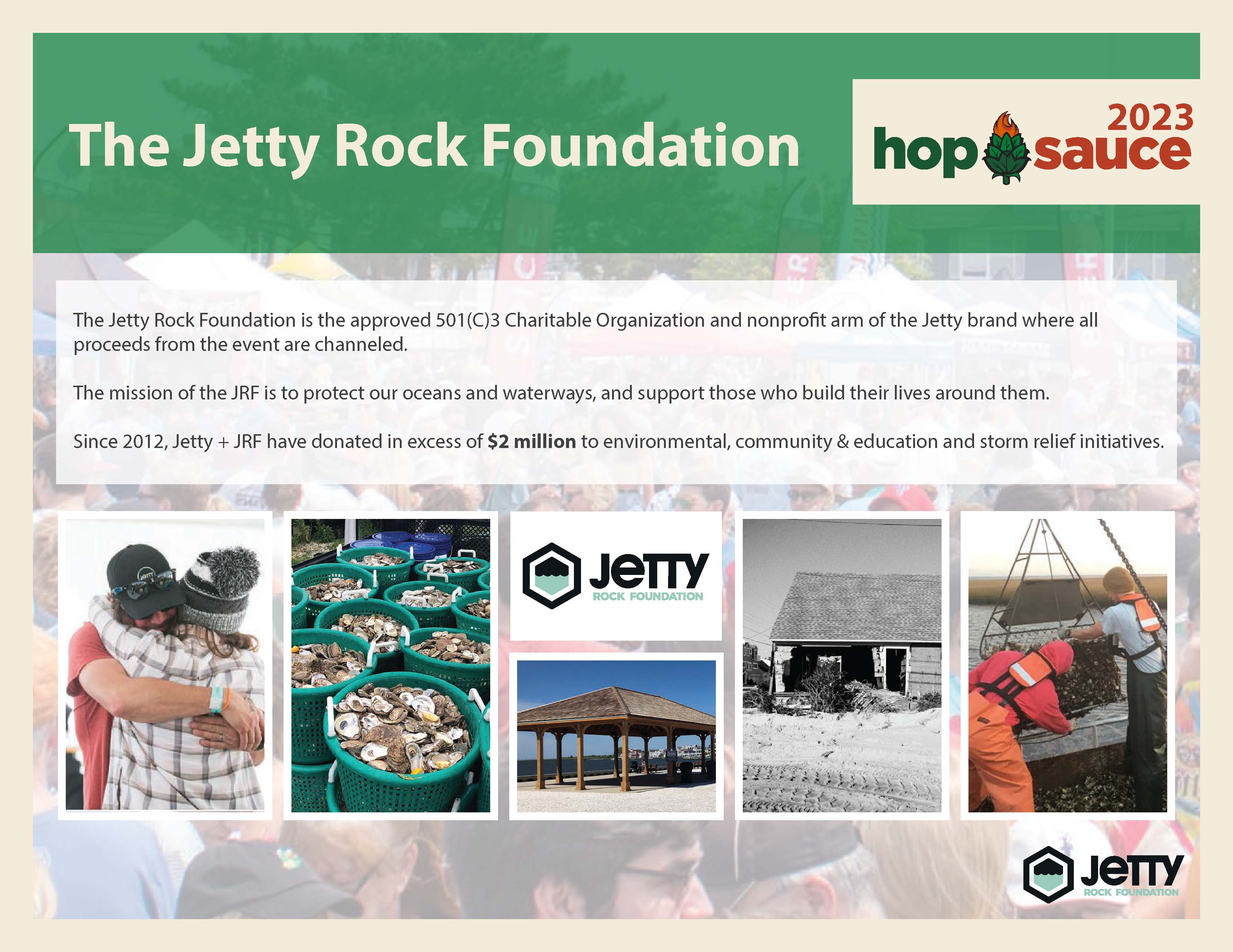HopSauce Sponsorship – Jetty Rock Foundation